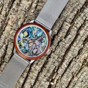 Abalone Shell Watch – Stainless Steel Band | Elegant & Minimalist ...